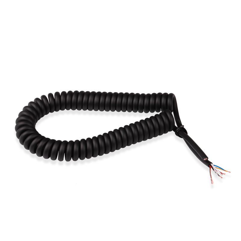 OD4.7MM 5 Core Spiral Cable Shielded Coil Wire-Co205x - Shen Zhen Yong ...