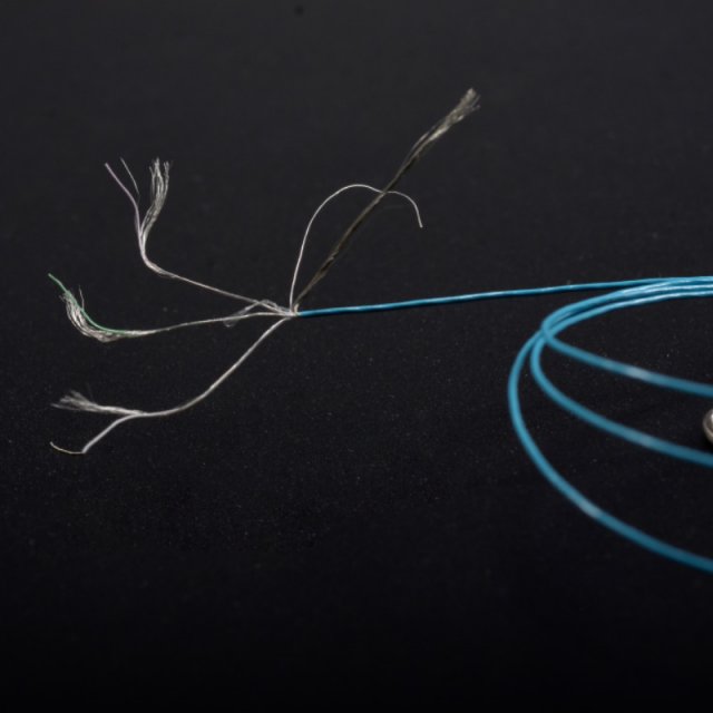 Od0.48mm 3 Core Coaxial Shield PFA Jacket Endoscope Camera Cable - Shen ...