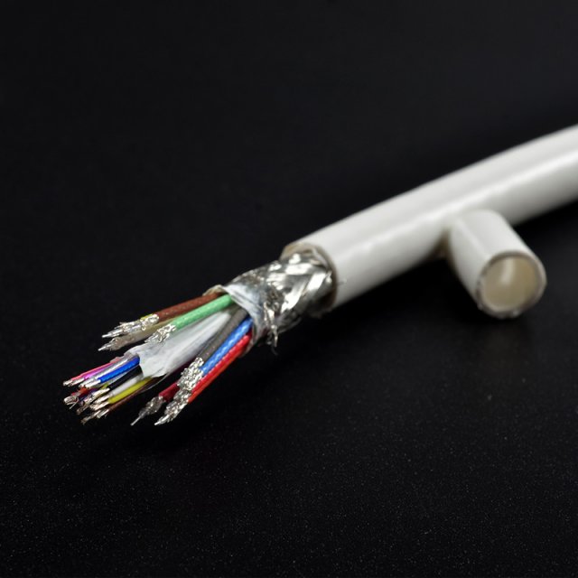 32 wire MRI cable with 12 coaxial cable 50 Ohm 32AWG and 20*28AWG ...