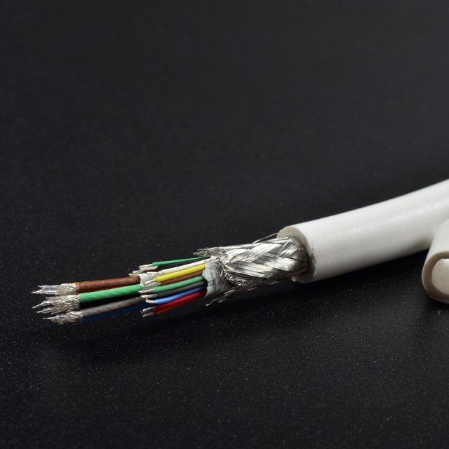 26 wire MRI compatible RF Coaxial Cable With 8 Coaxial 32AWG And 18 ...