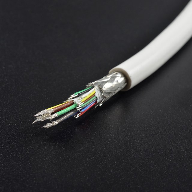 26 wire MRI compatible RF Coaxial Cable With 8 Coaxial 32AWG And 18 ...