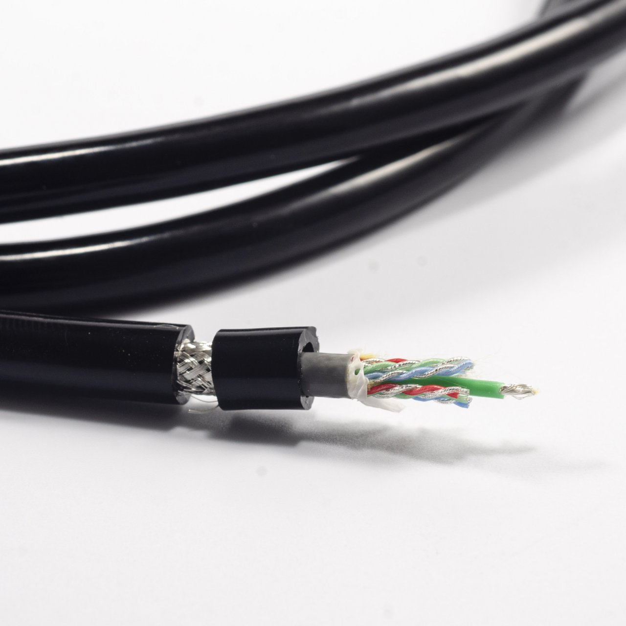 OD6.5MM Enhanced Silicone Jacket 19 Core Cable With 9 Twisted Pair ...