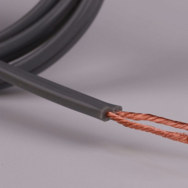 OD3/6MM Flat 2 Core 18 AWG Reusable Silicone Wire for Electrosurgical ...